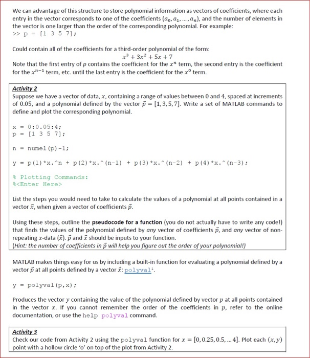 Matlab Also Has A Built In Function For Performing 