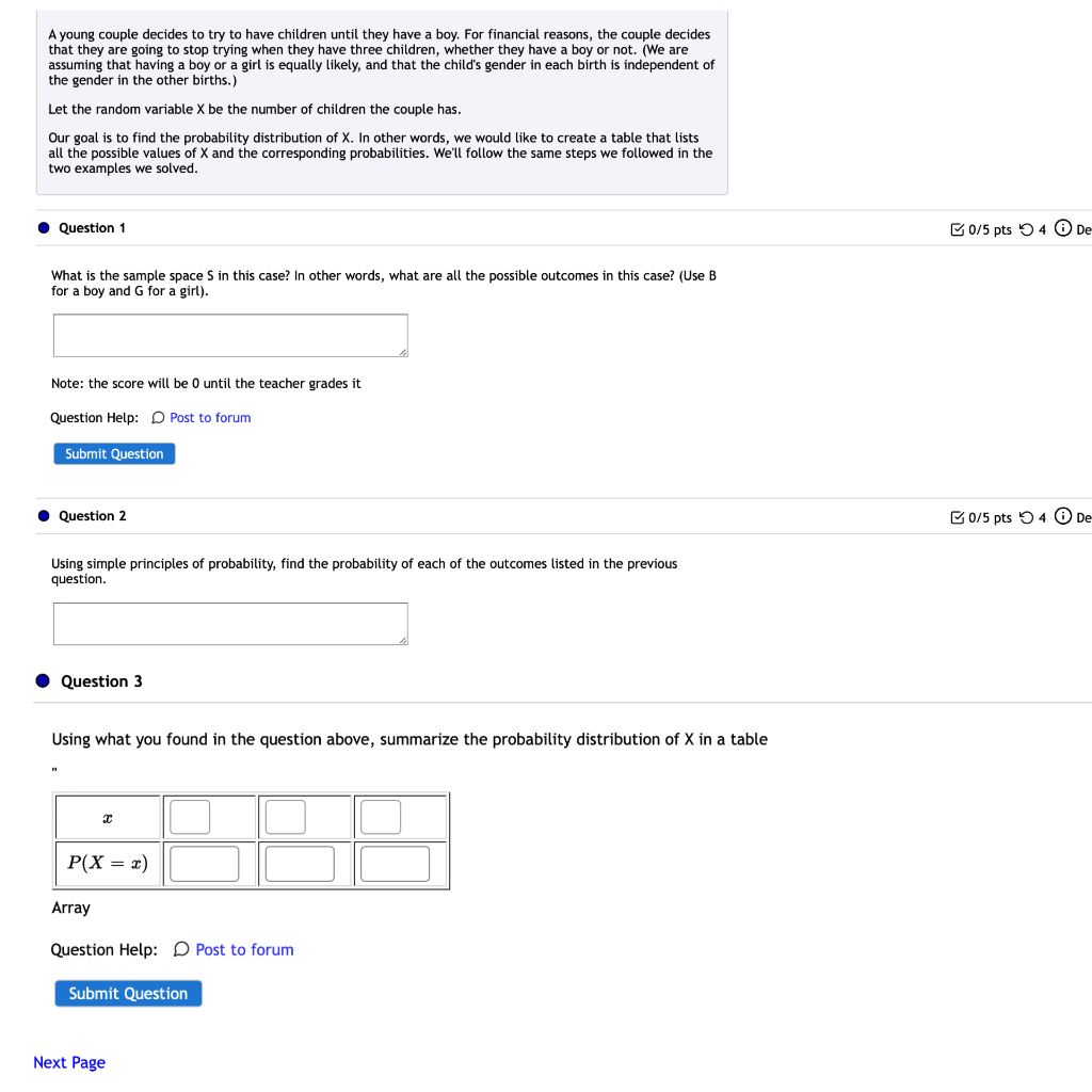 Solved A young couple decides to try to have children until | Chegg.com