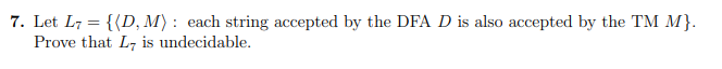 Solved Let : each string accepted by the DFA D ﻿is also | Chegg.com
