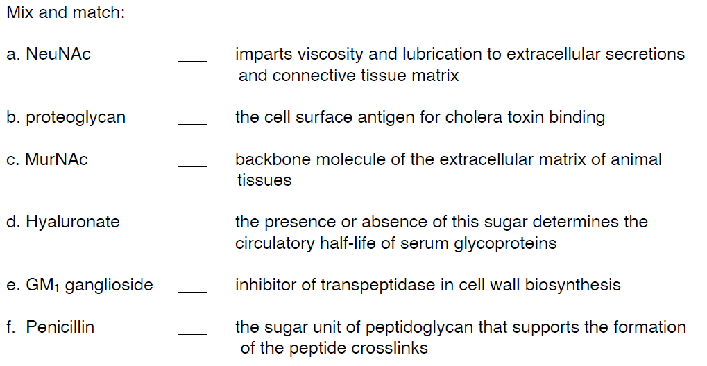 Solved Mix and match: a. NeuNAC imparts viscosity and | Chegg.com