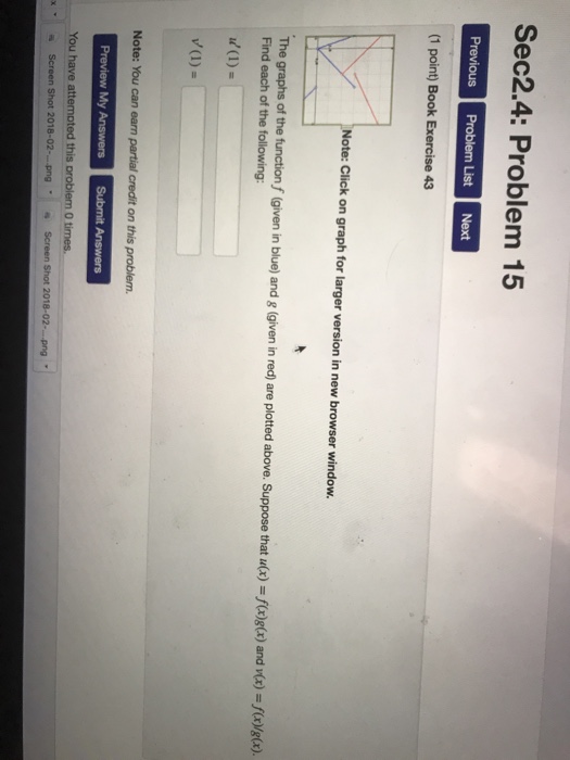 Solved Sec2.4: Problem 15 Previous Problem List Next (1 | Chegg.com