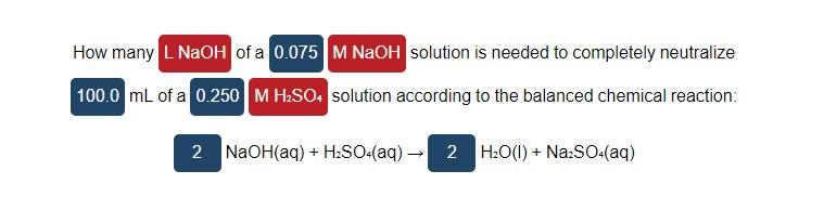Solved How many of a solution is needed to completely | Chegg.com