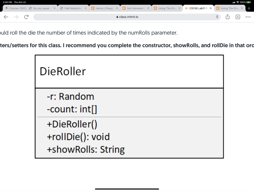 Solved Using the diagram below and the starter code | Chegg.com