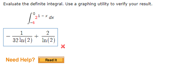 Solved Evaluate the definite integral. Use a graphing | Chegg.com