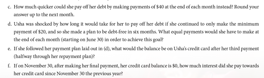 Solved Paying Off a Credit Card with Payments that Form an | Chegg.com