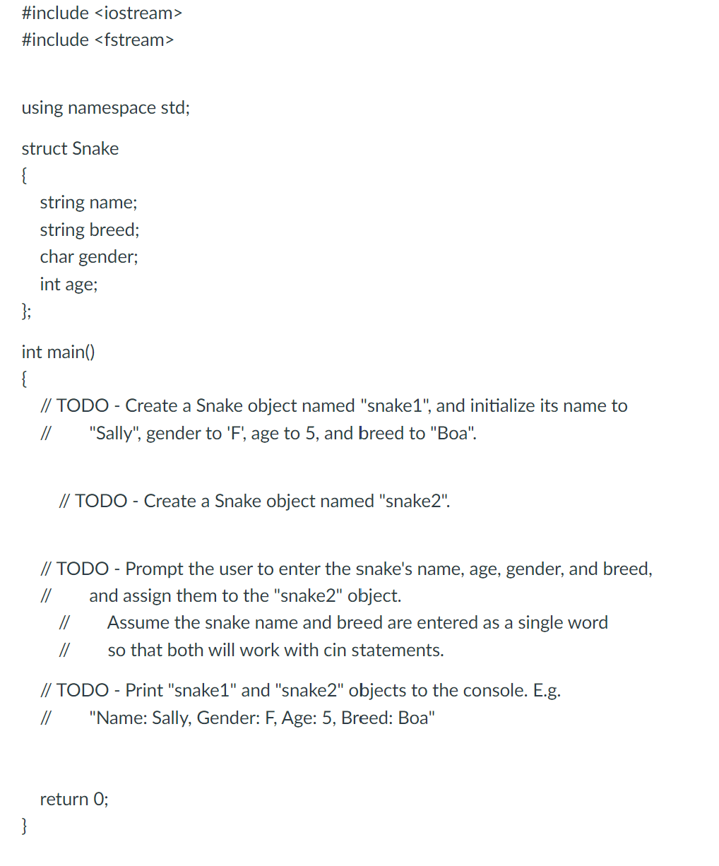 Solved Include Include Using Namespace Std 