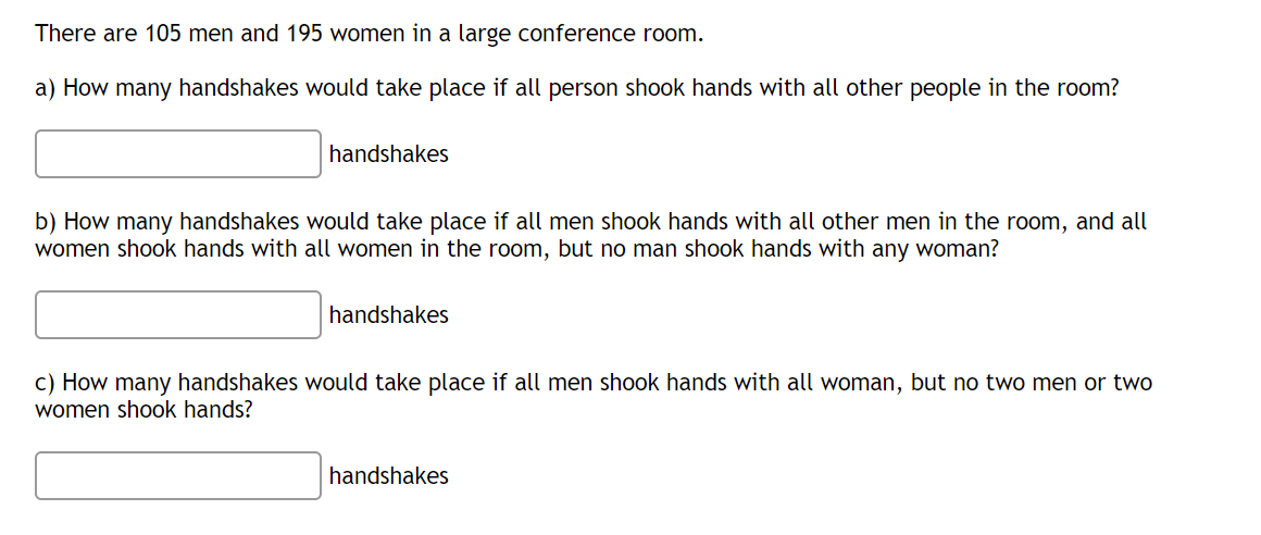 Solved There are 180 people in attendance for the | Chegg.com