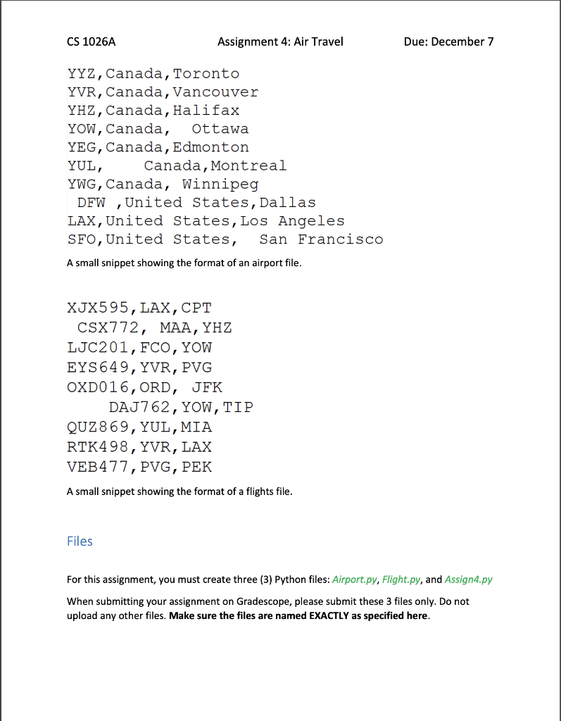 Solved In this assignment, you will get practice with: - | Chegg.com