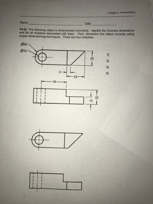 Solved [Chapter 4 l P4-5) The following object is | Chegg.com