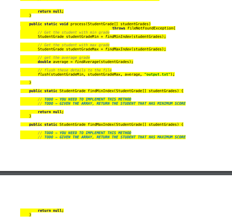 Reading and Processing data using Class Arrays and | Chegg.com