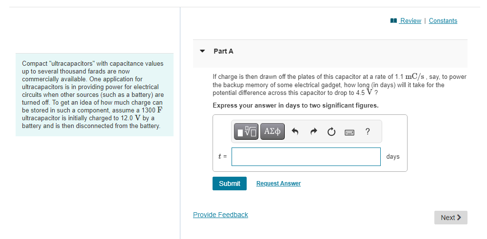 Solved Compact Ultracapacitors With Capacitance Values Up