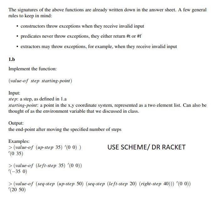 Consider the following data type that describes the | Chegg.com