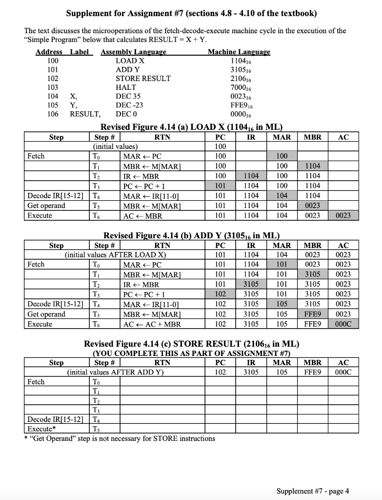 Solved Help needed in Computer architecture problem ! | Chegg.com
