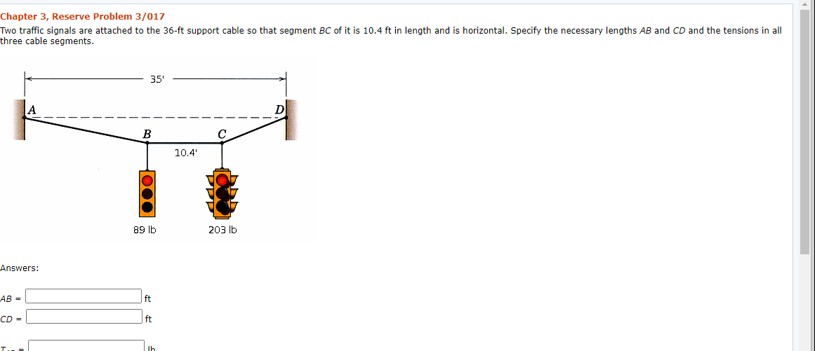 Solved Chapter 3, Reserve Problem 3/017 Two traffic signals | Chegg.com