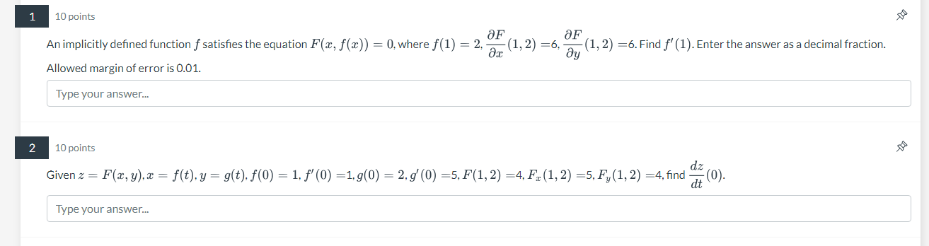 Solved An implicitly defined function f satisfies the | Chegg.com