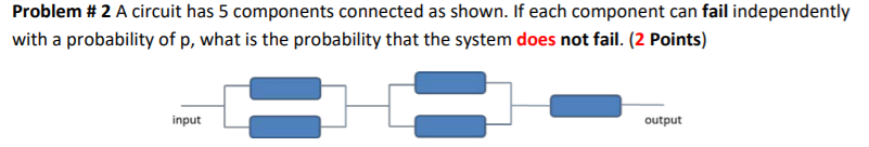 Solved Problem # 2 A circuit has 5 components connected as | Chegg.com