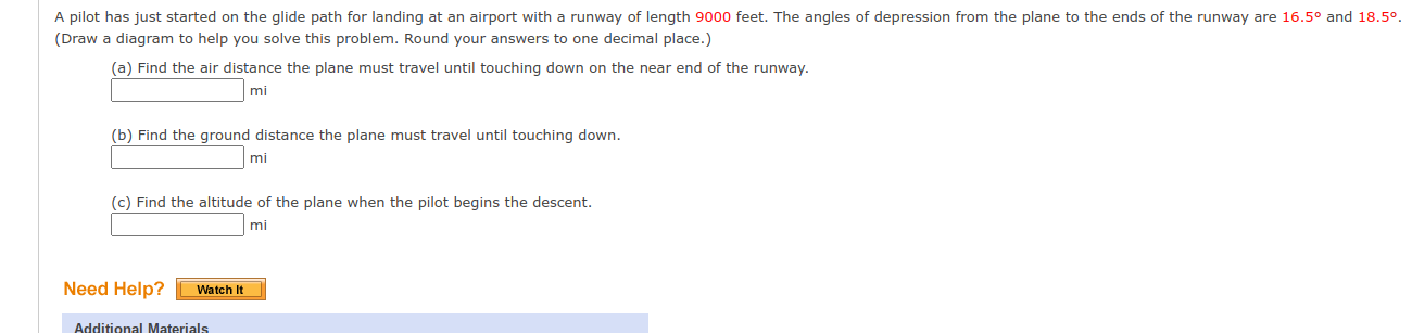 Solved (Draw a diagram to help you solve this problem. Round | Chegg.com