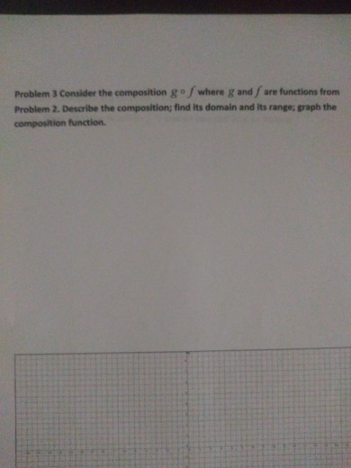 Solved Problem consider the compositions where and are | Chegg.com