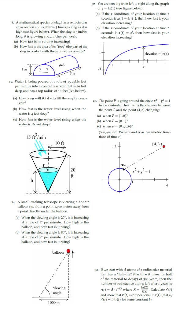 Solved 30. You are moving from left to right along the graph | Chegg.com
