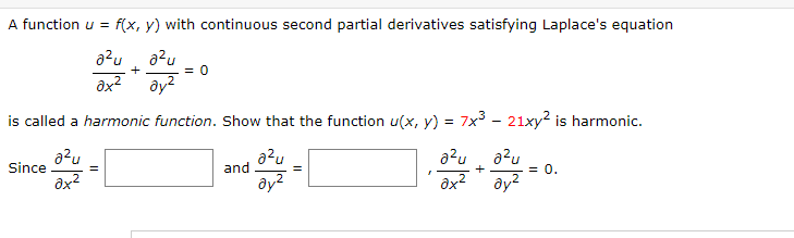 Solved A function u=f(x,y) with continuous second partial | Chegg.com
