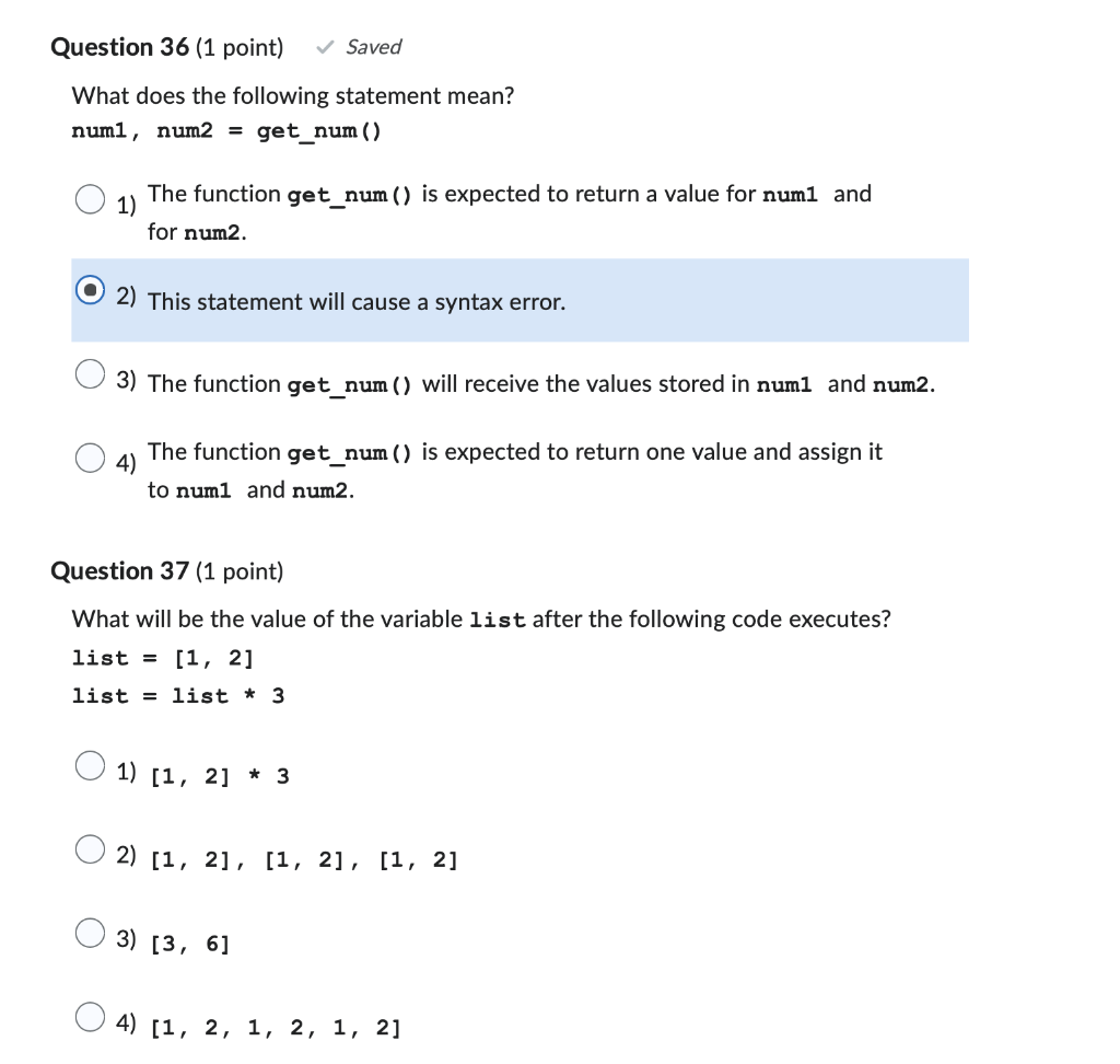 Solved Which Of These Algorithm Complexities 