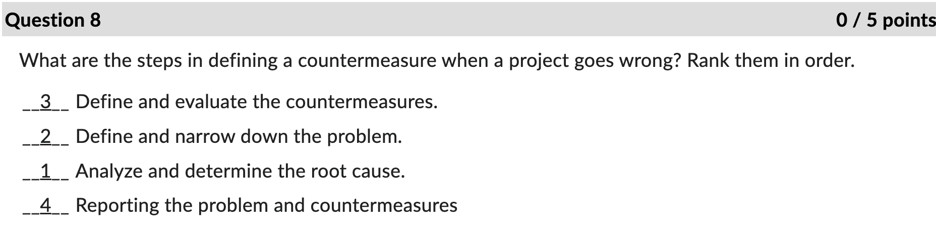 Solved What are the steps in defining a countermeasure when | Chegg.com
