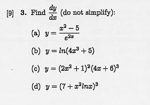 Solved dxdy( do not simplify | Chegg.com