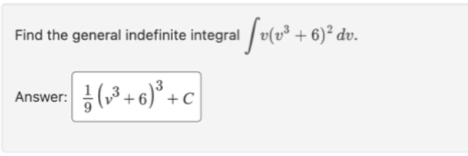 Solved Find the general indefinite integral | Chegg.com