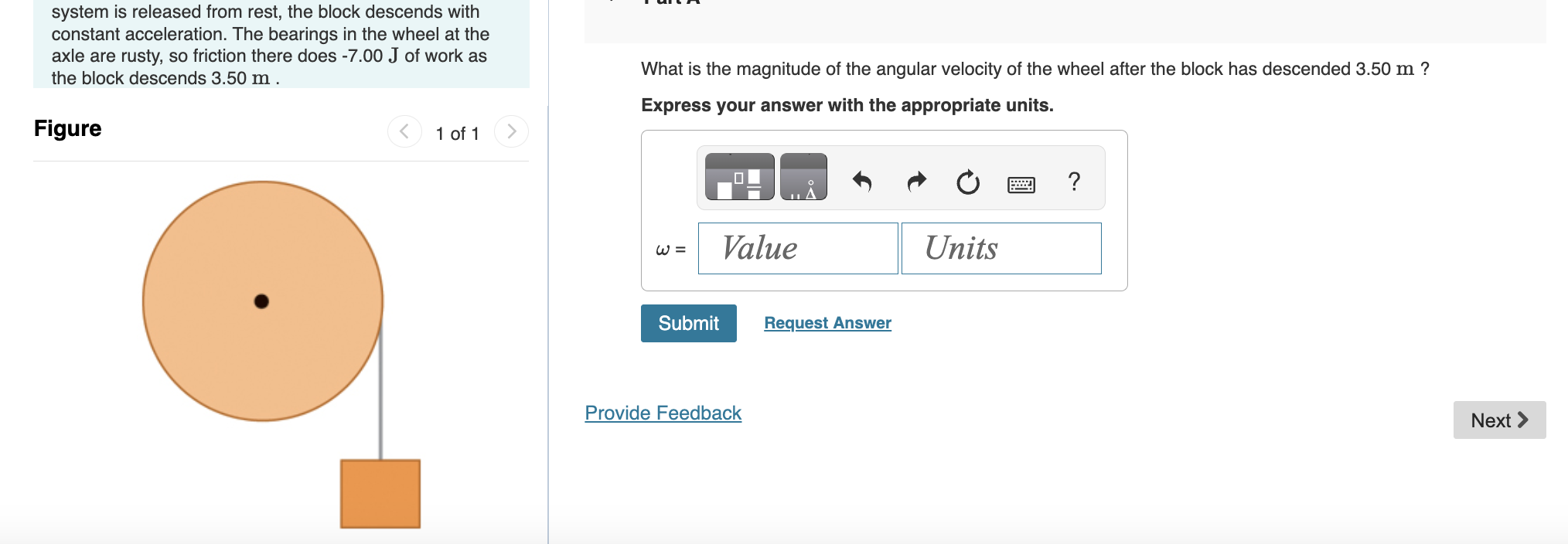 Solved A thin, light wire is wrapped around the rim of a | Chegg.com