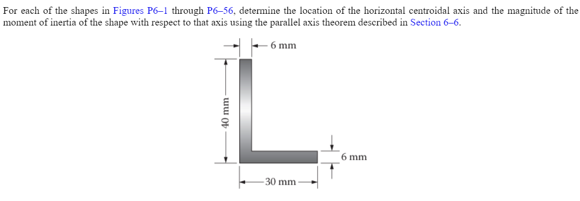 Solved For each of the shapes in Figures P6-1 through P6-56, | Chegg.com