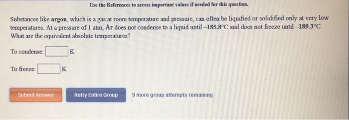 Solved Use the References to access important values if | Chegg.com