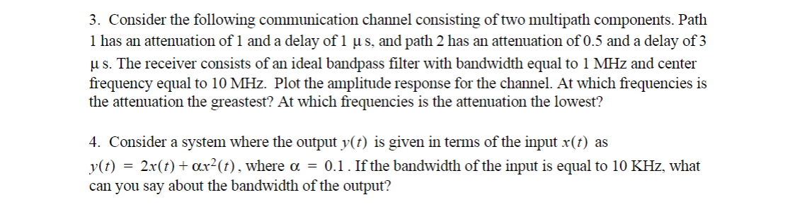 Solved Need help solving these two questions | Chegg.com