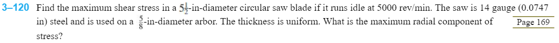 Solved 120 Find the maximum shear stress in a | Chegg.com