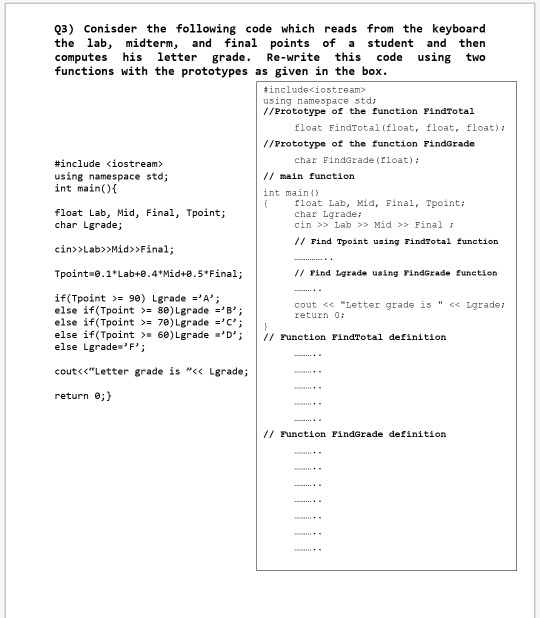 CMPE110 HW2 Q1) Trace the following code and show its | Chegg.com