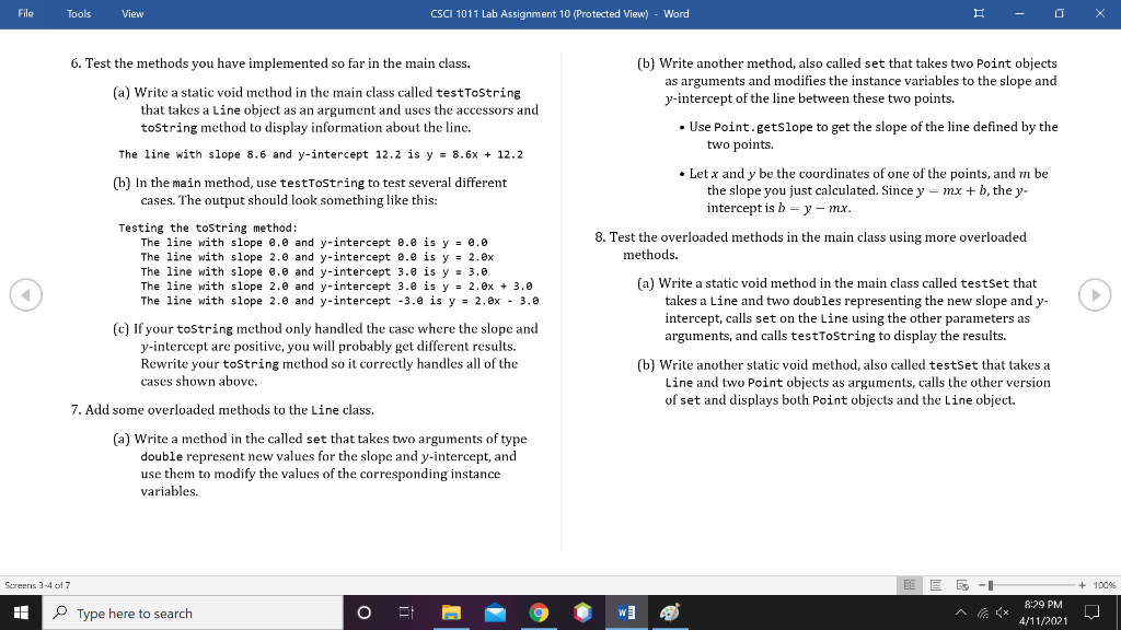 Solved I am completely stuck on 7 and 8 and could really use | Chegg.com