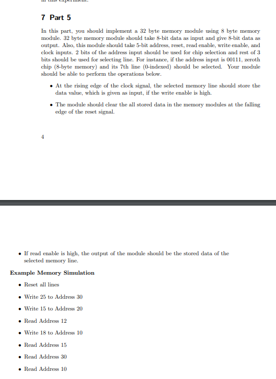 3 Part 1 In this part of the experiment, you should | Chegg.com