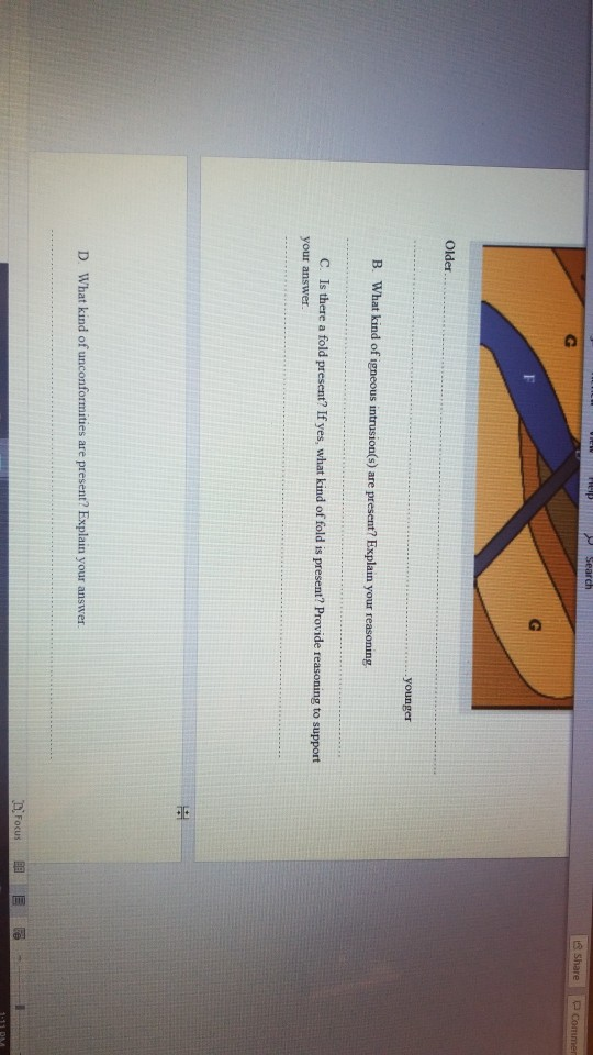 Solved A. Apply Steno's laws of relative dating techniques | Chegg.com