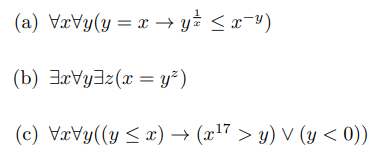 Solved Find a counterexample, if possible, to these | Chegg.com