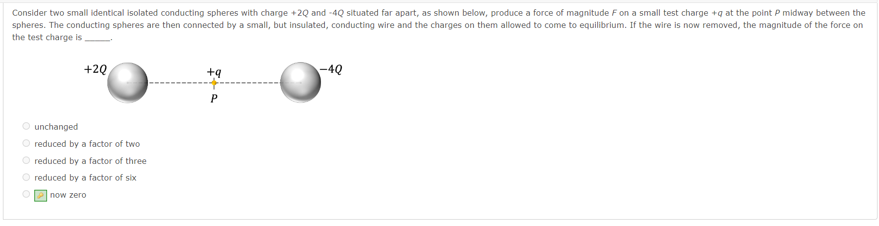 Solved Consider two small identical isolated conducting | Chegg.com Solved Consider two small identical isolated conducting | Chegg.com