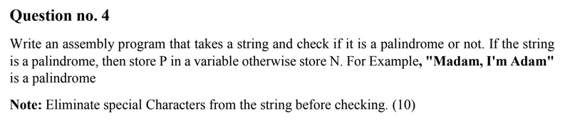 Solved KINDLY WRITE "MASM 615" compatible code . I would be | Chegg.com