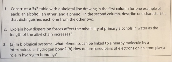Construct a 3x2 table with a skeletal line drawing in | Chegg.com