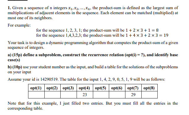 Solved To get full credit for each question, you need to | Chegg.com
