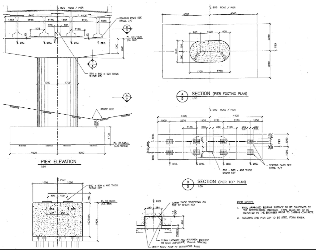 Solved Use the chart and picture to estimate the 1. Footing, | Chegg.com