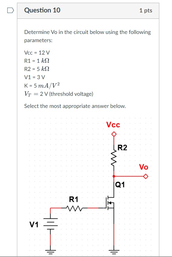 Determine Vo in the circuit below using the following | Chegg.com