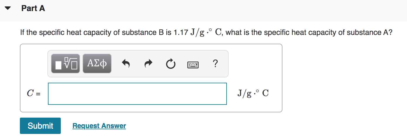 Solved Two substances, A and B, initially at different | Chegg.com
