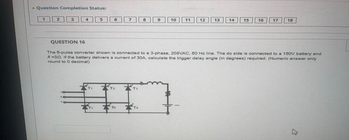 Solved Question Completion Status: 3 4 5 6 7 8 9 10 11 12 13 | Chegg.com