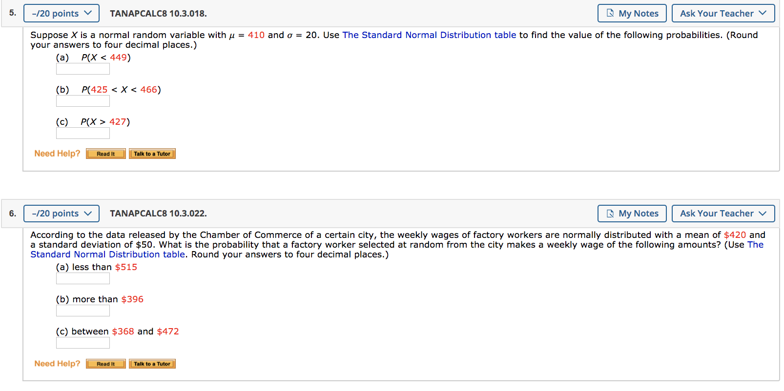 Solved The Standard Normal Distribution The Standard Nomal | Chegg.com
