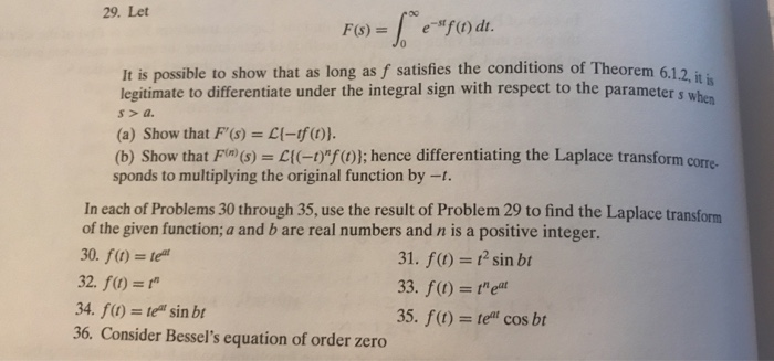 Solved Question 32 Use the result of Problem 29 to | Chegg.com