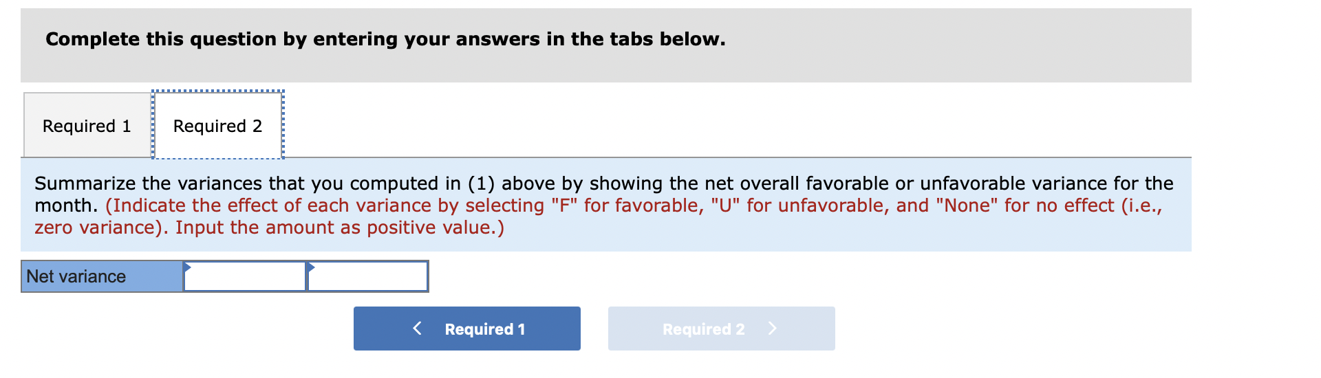 Solved Problem 9-18 (Algo) Comprehensive Variance Analysis | Chegg.com