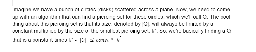 Solved Imagine we have a bunch of circles (disks) ﻿scattered | Chegg.com